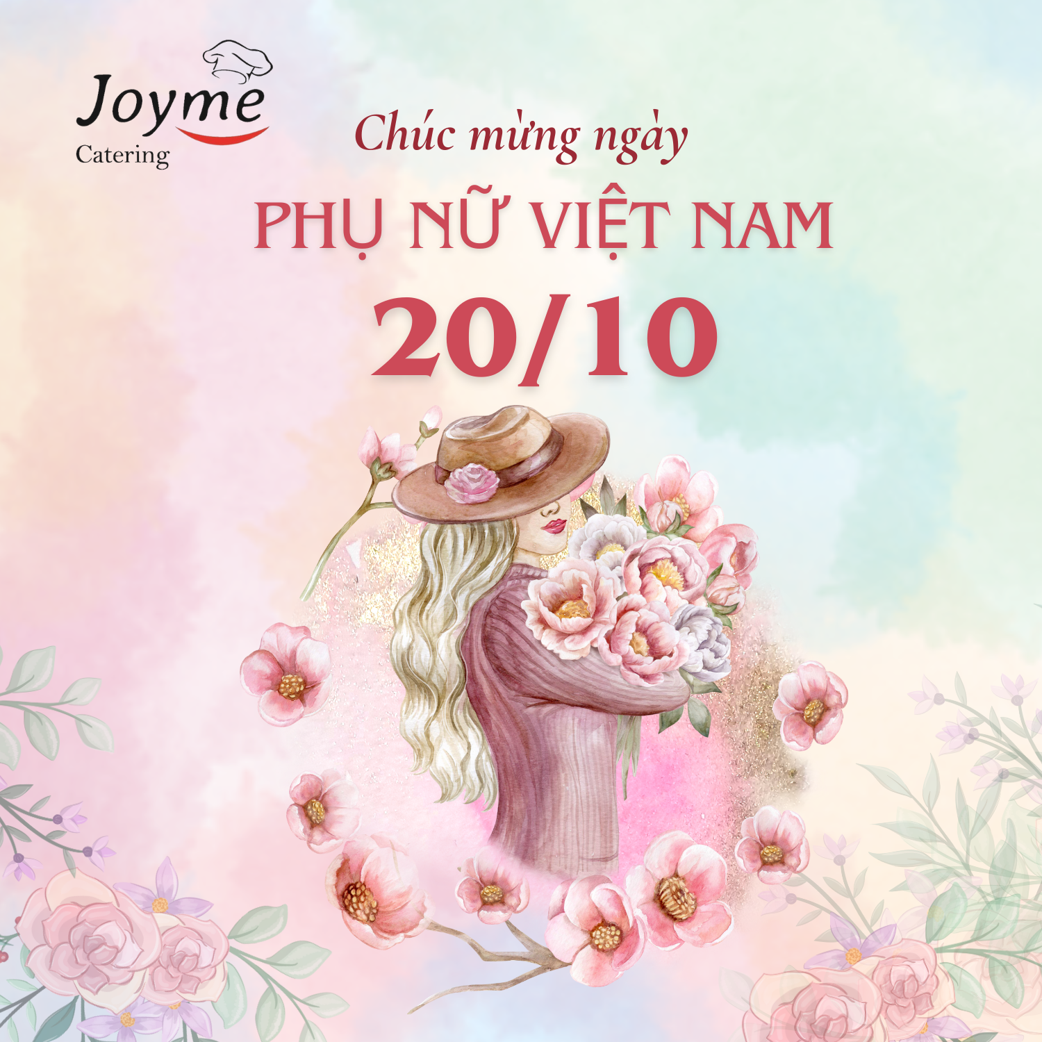 CHÚC MỪNG NGÀY PHỤ NỮ VIỆT NAM 20/10 - Joyme, suất ăn công nghiệp, suất ...